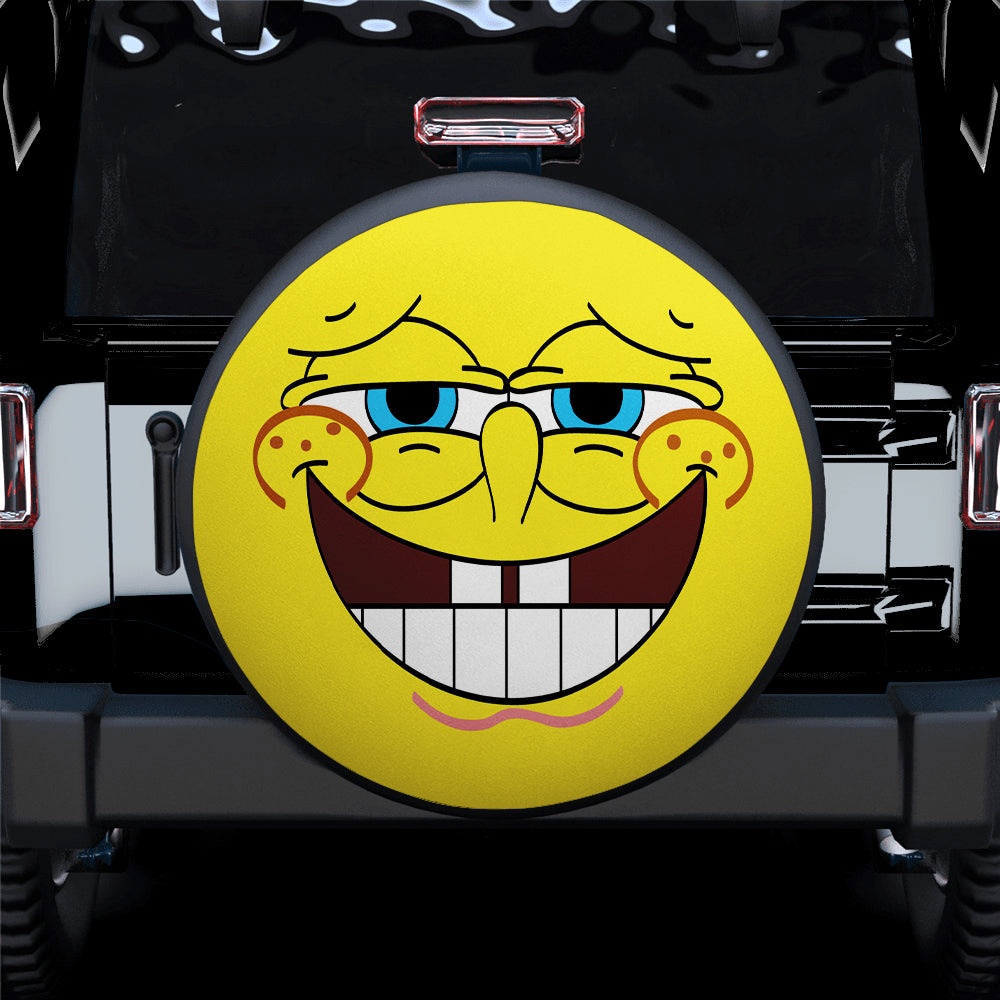 Spongebob Jeep Funny Car Spare Tire Covers Gift For Campers - 47choco